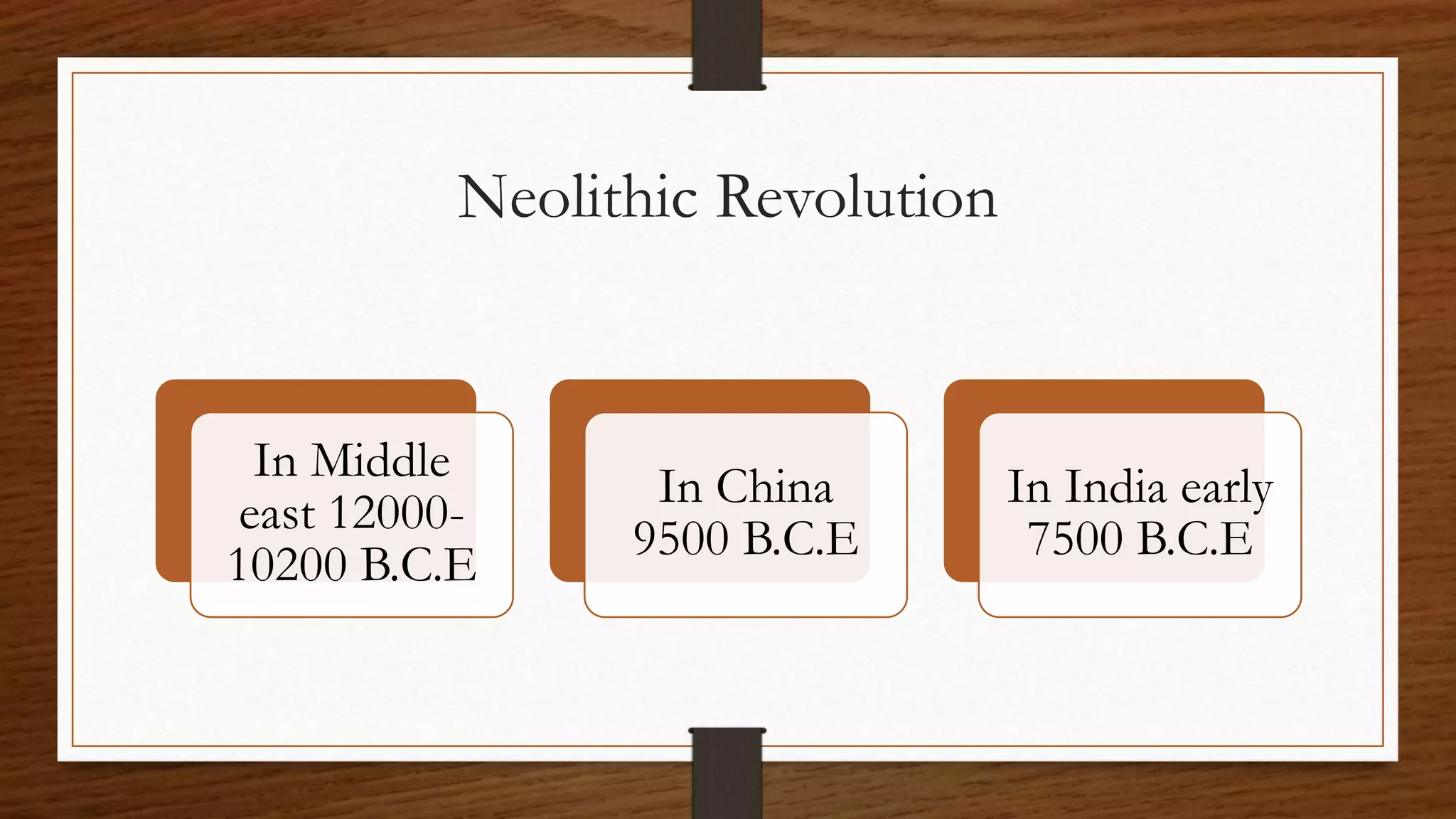 Lesson 4 neolithic age | PPT