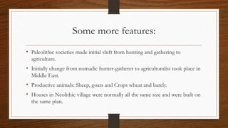 Lesson 4 neolithic age | PPT