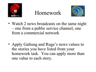 Lesson for News Values | PPT