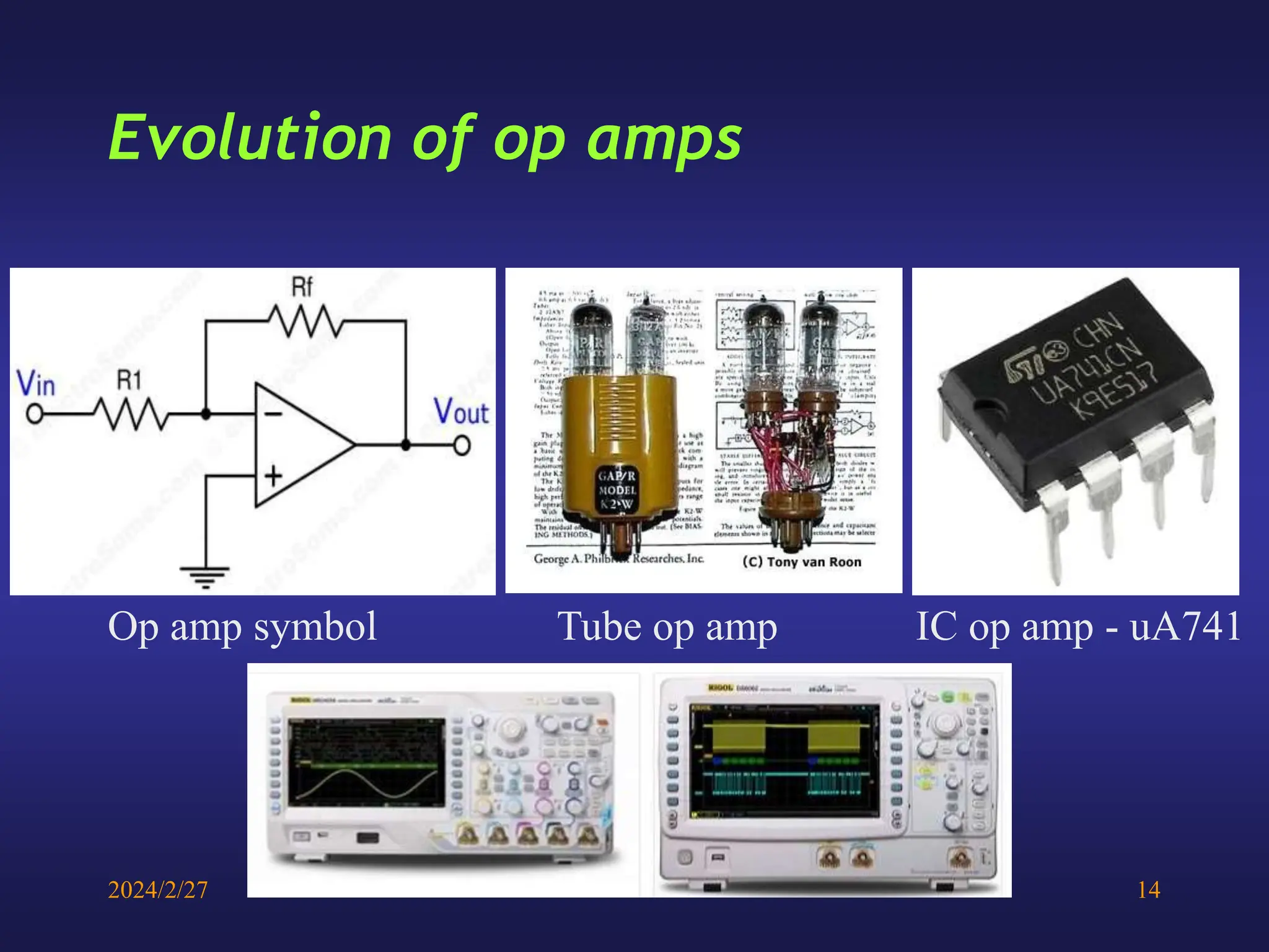 Lesson 4 Operational Amplifiers Lecture 2ppt