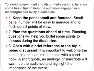 lesson 4 Organizing Panel Discussion.pptx
