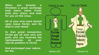 LESSON 4 OVERCOMING OBSTACLES BENEFITS OF A LIVING HOPE.pptx