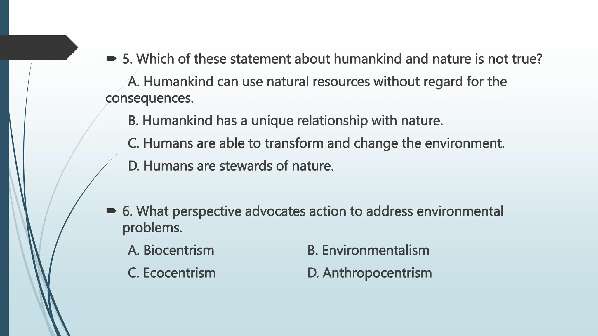 LESSON 4 PHILOSOPHY-The human person and environment | PPTX