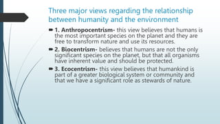 LESSON 4 PHILOSOPHY-The human person and environment | PPTX