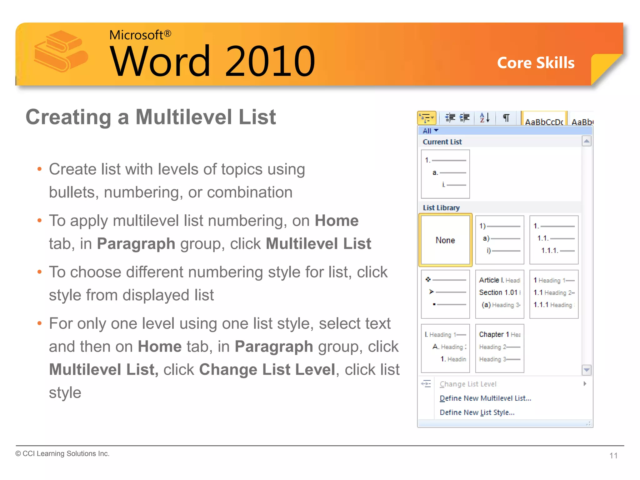 Word Lesson 4 PowerPoint | PPTX
