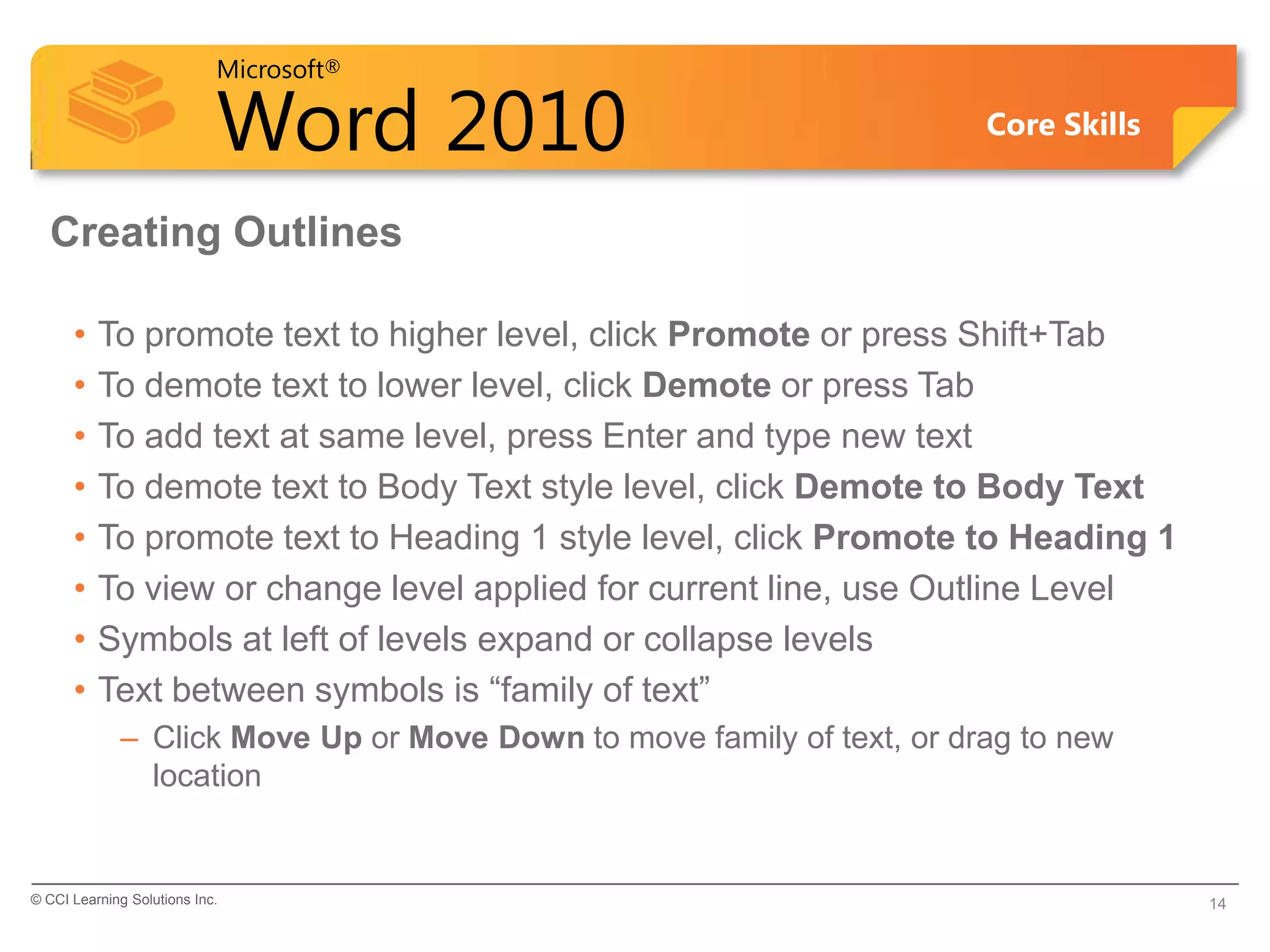 Word Lesson 4 PowerPoint | PPTX