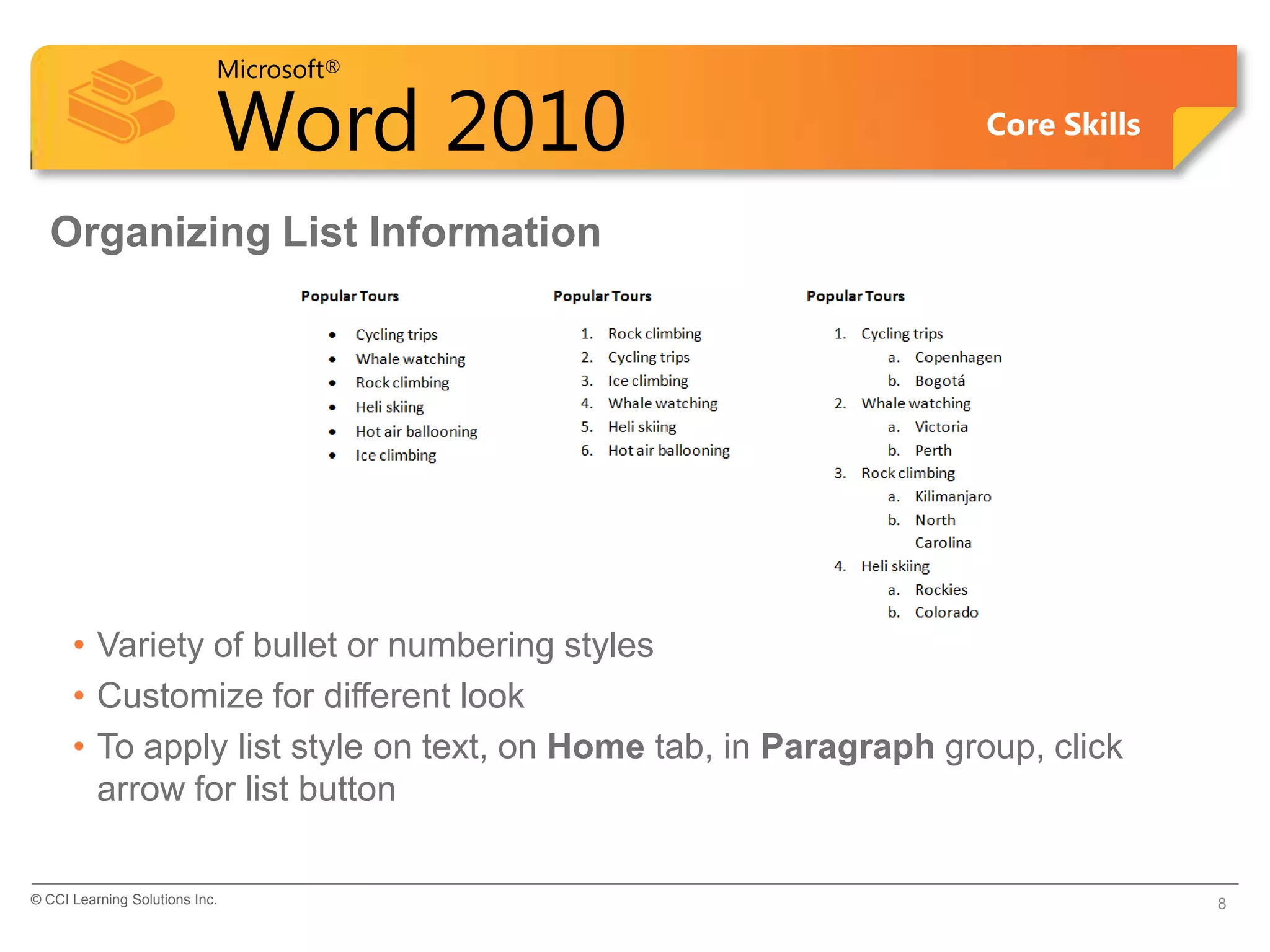 Word Lesson 4 PowerPoint | PPTX