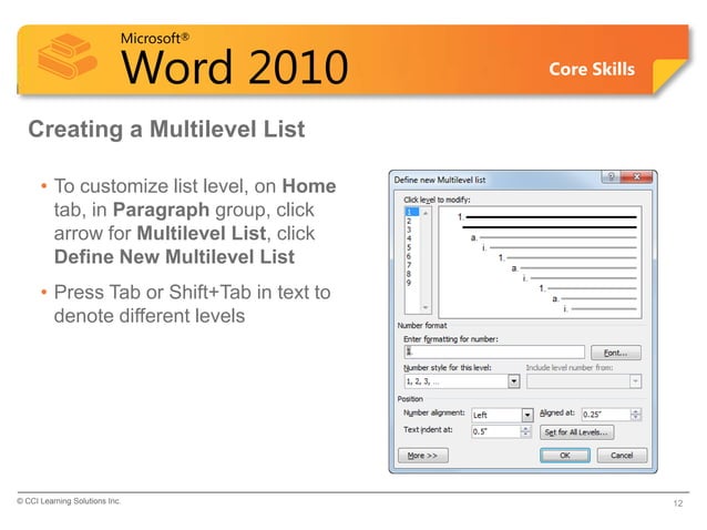 Word Lesson 4 PowerPoint | PPTX