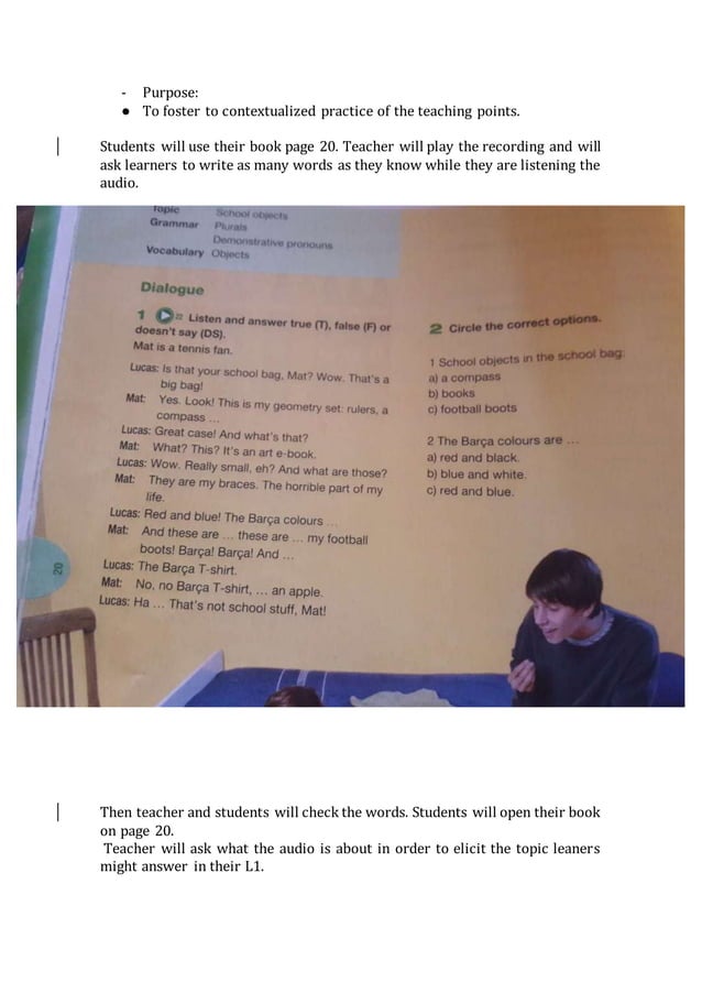 Lesson 4 primary passed | PDF