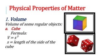 Lesson 4 properties of matter | PPTX