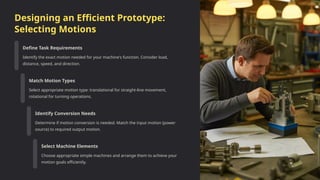 Prototyping Efficient Machines Translational and Rotational Motion.pptx