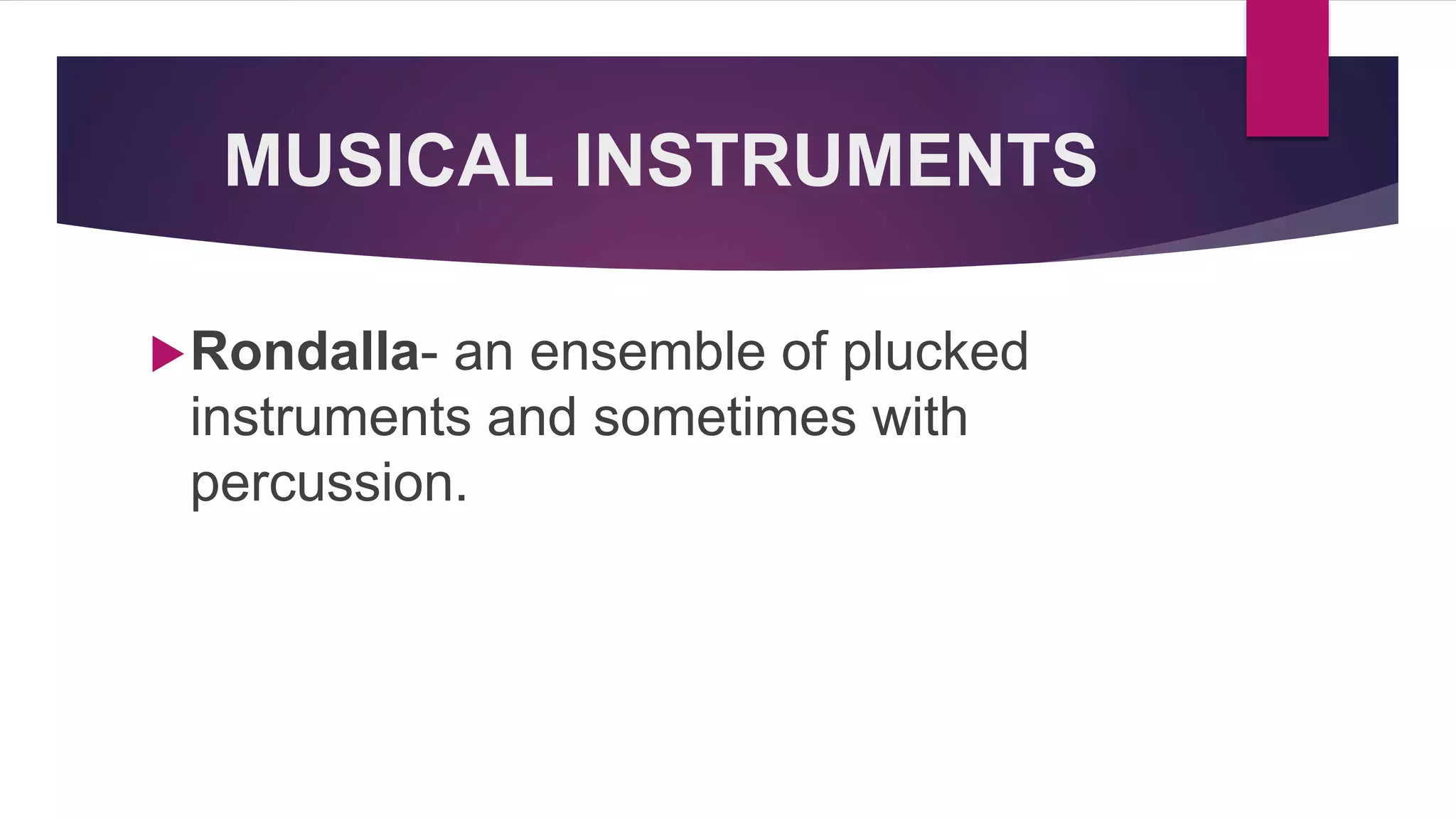 Lesson 4 rondalla | PPTX