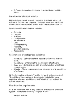 LESSON 4 SOFTWARE REQUIREMENT (3).docx. | PDF