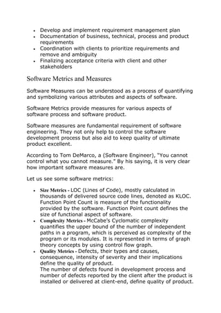 LESSON 4 SOFTWARE REQUIREMENT (3).docx. | PDF