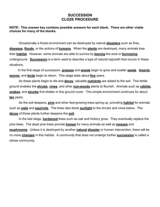 Lesson4,successful succession | PDF