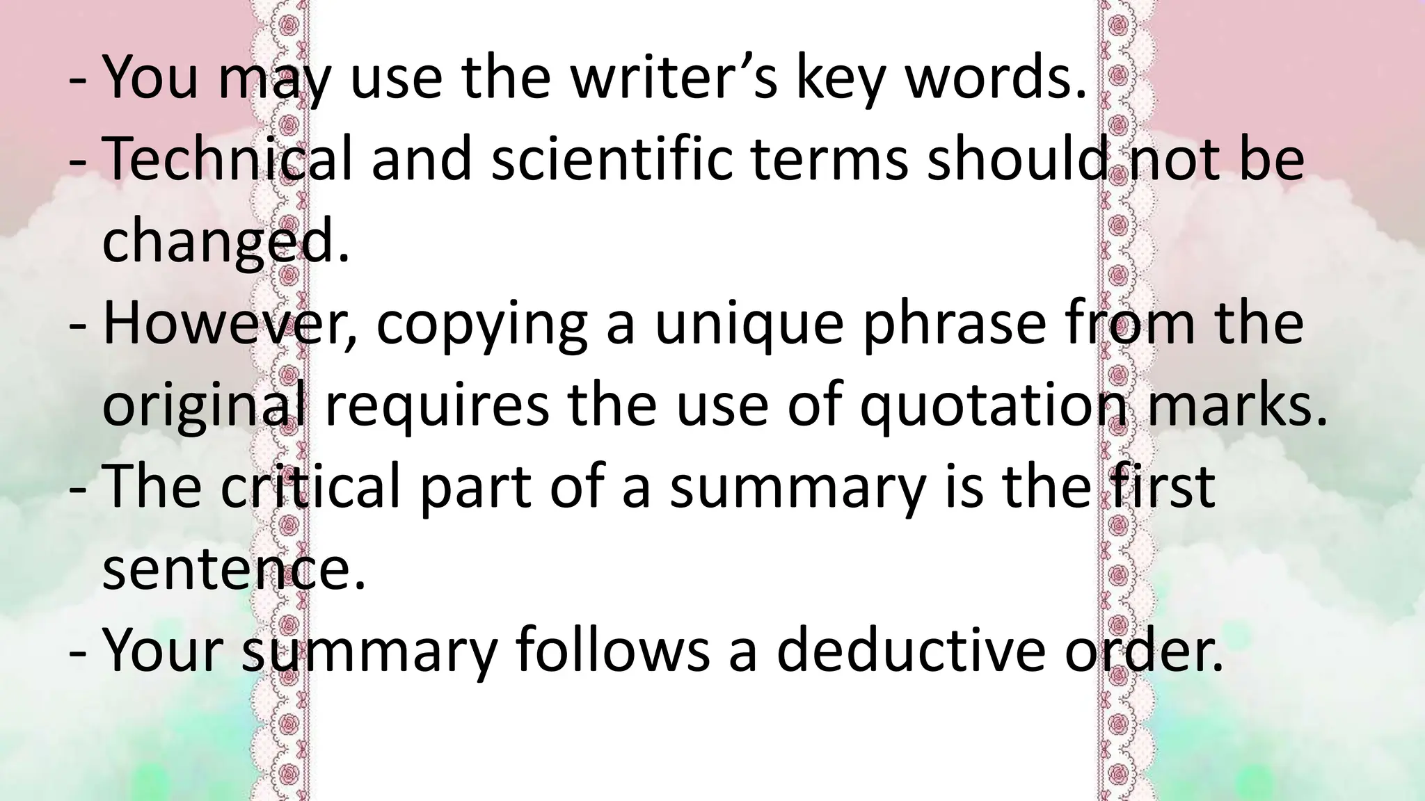 Lesson 4 Summarizing and Paraphrasing.pptx