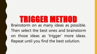 The Art of Brainstorming | PPT