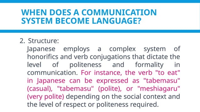 Lesson 4_The development and evolution of language.pptx | Biological ...