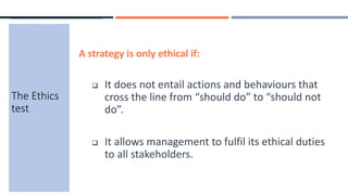 Lesson 4 the ethics test | PPTX