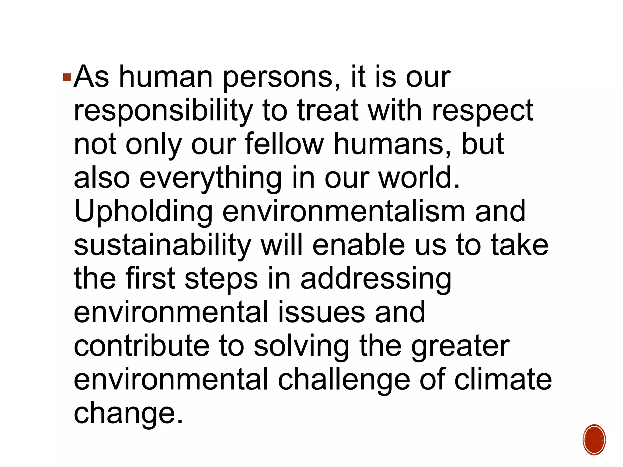 Lesson 4 the human person in the environment | PPTX