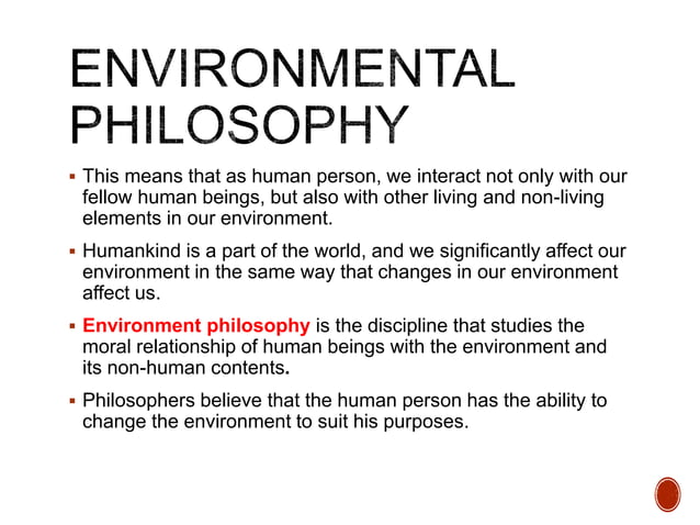 Lesson 4 the human person in the environment | PPTX