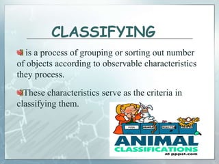 Lesson 4 –the science processes | PPTX