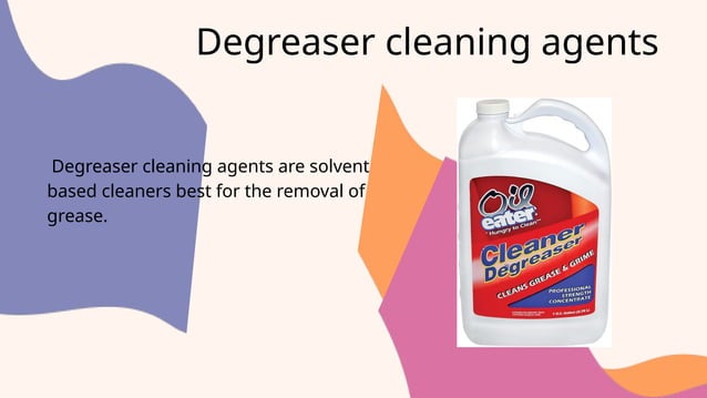 lesson 4Types and Uses of Cleaning Agents.pptx | Indoor Environmental ...