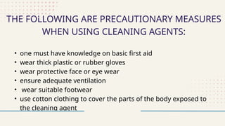 lesson 4Types and Uses of Cleaning Agents.pptx