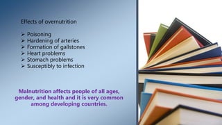 Lesson 4 types of malnutrition | PPTX