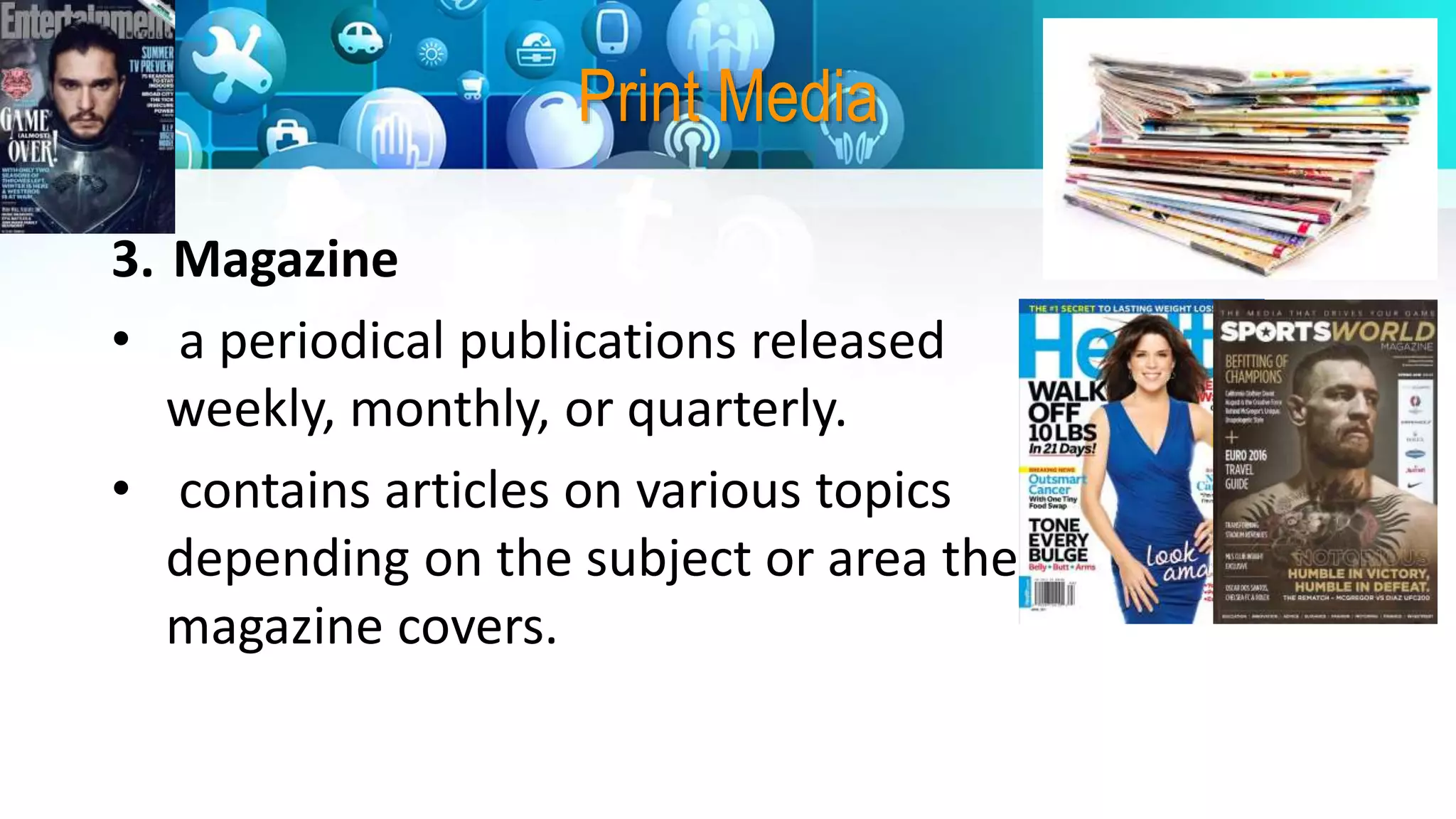 4 types of media | PPTX