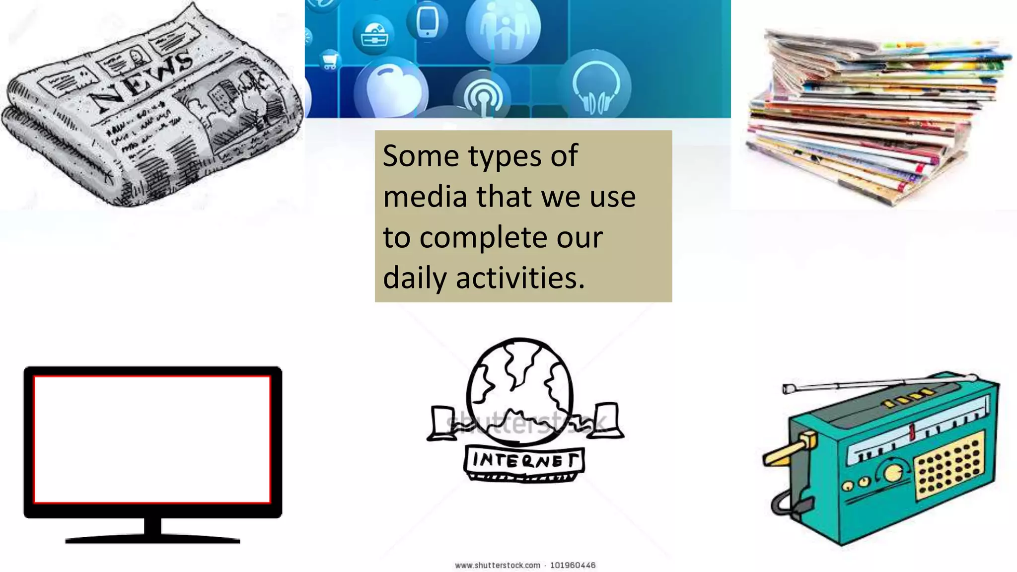 4 types of media | PPTX
