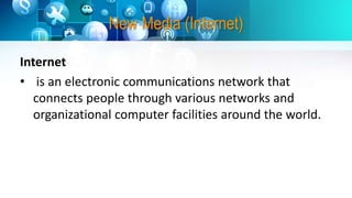 4 types of media | PPTX