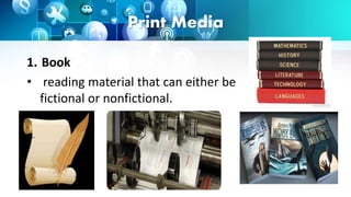4 types of media | PPTX
