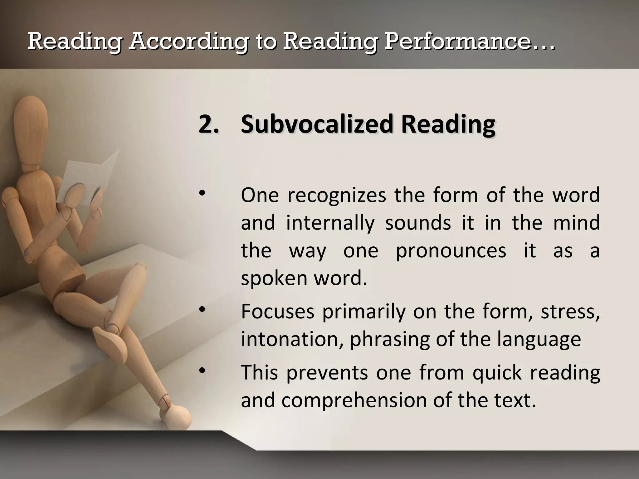 Types of Reading | PPT