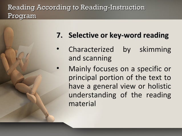 Types of Reading