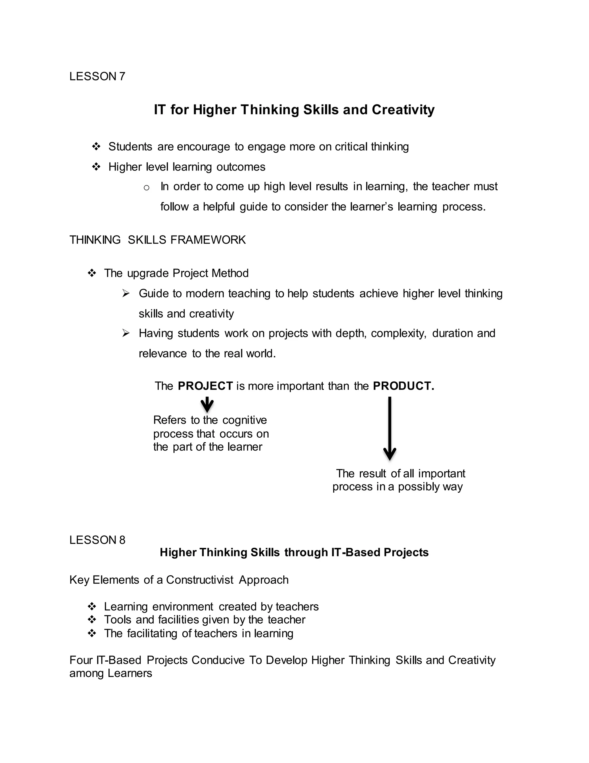 educ 118 outline assignment | PDF