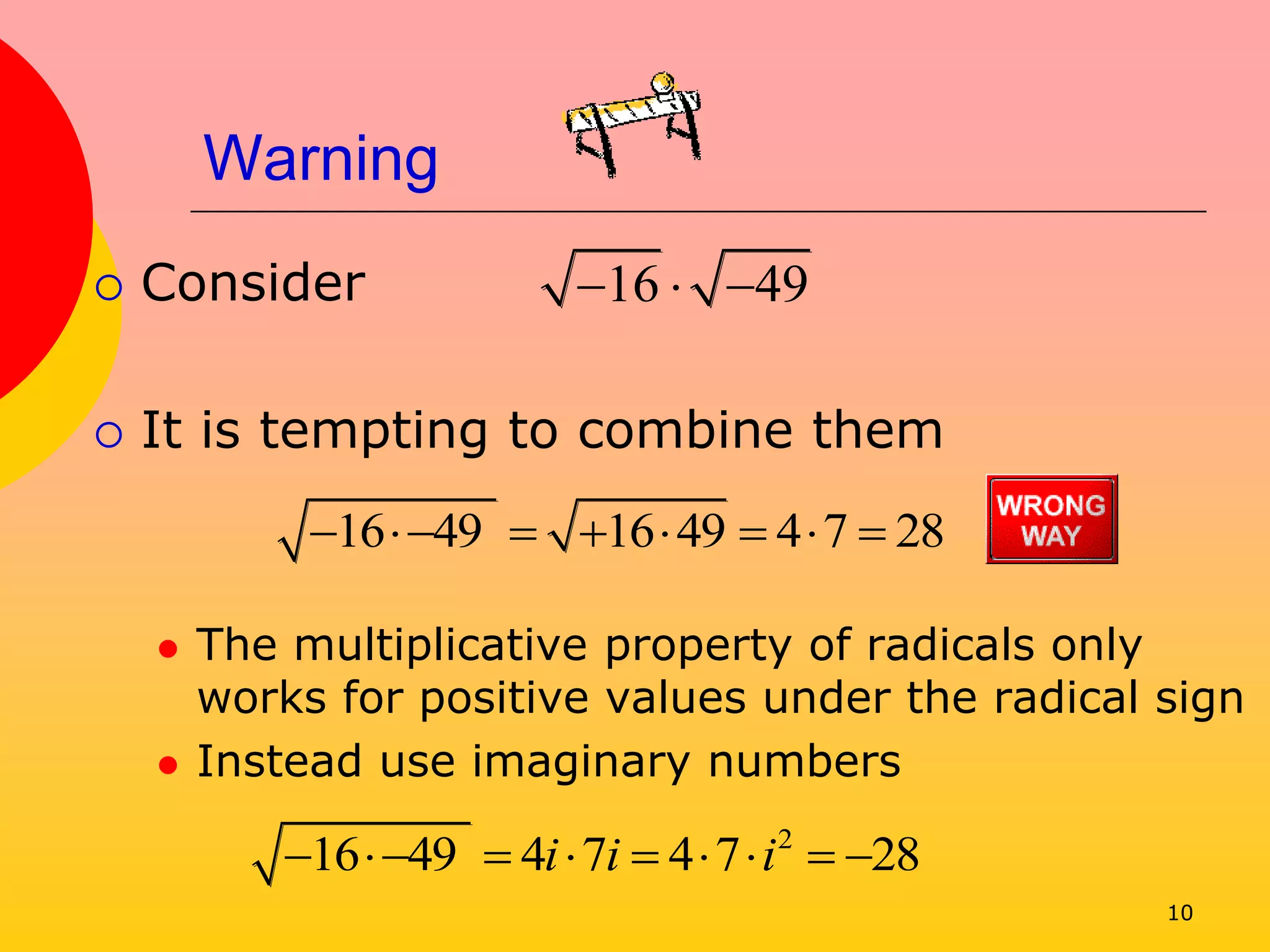 Lesson5.1 complexnumbers | PPT