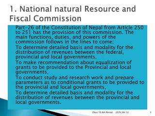 Lesson 5.5 (ten social) Constitutional Commissions | PPT