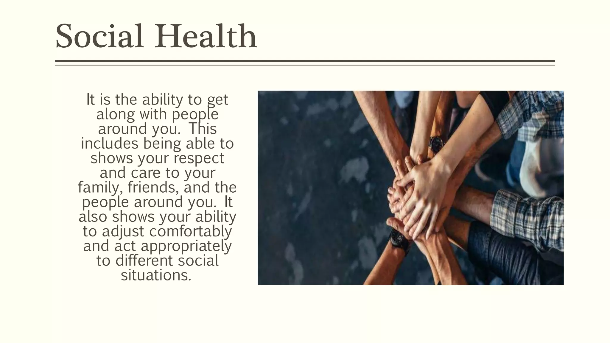 Lesson 5 physcial emotional and health social | PPTX