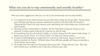 Lesson 5 physcial emotional and health social | PPTX