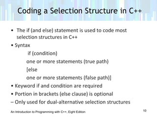 Lesson 5 .1 selection structure | PPT
