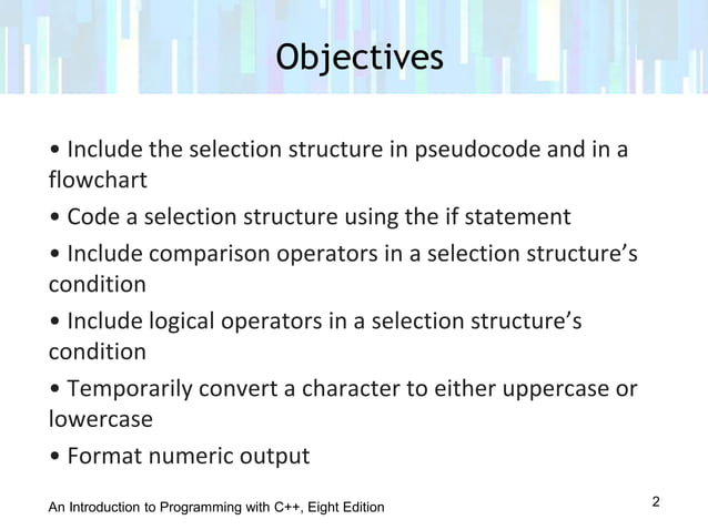 Lesson 5 .1 selection structure | PPT