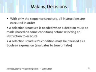 Lesson 5 .1 selection structure | PPT
