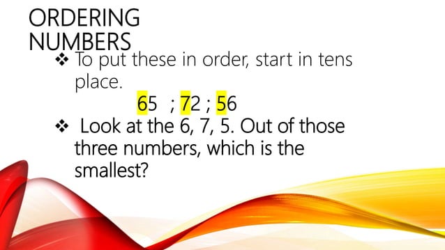 Comparing and Ordering Numbers | PPTX