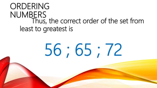 Comparing and Ordering Numbers | PPTX
