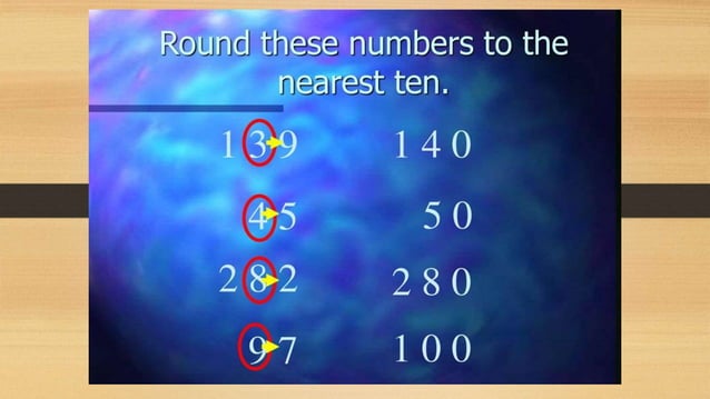 Rounding Off Numbers to the Nearest, Tens, Hundreds, and Thousands | PPTX