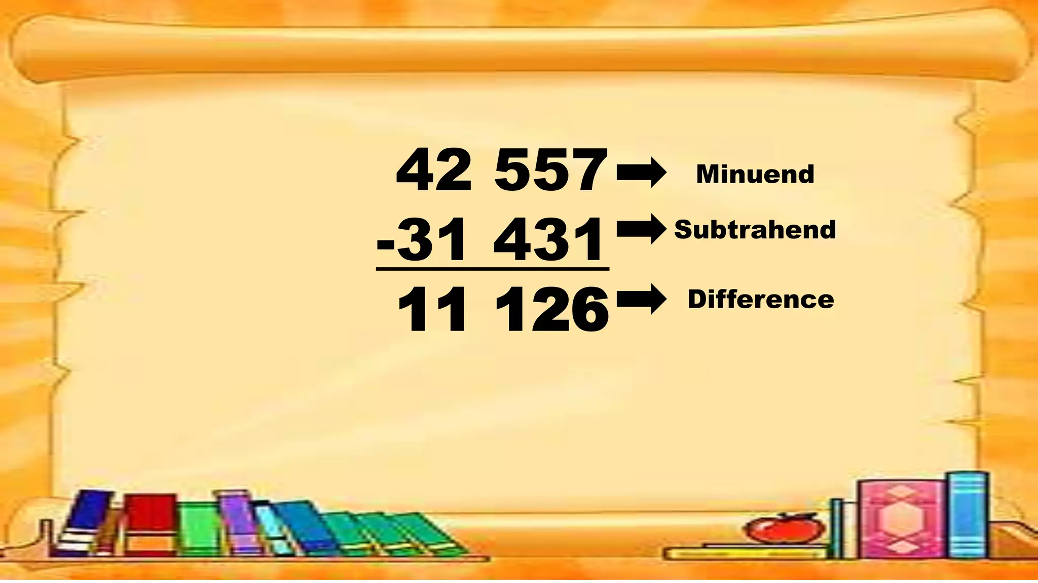 Subtraction without Regrouping | PPTX