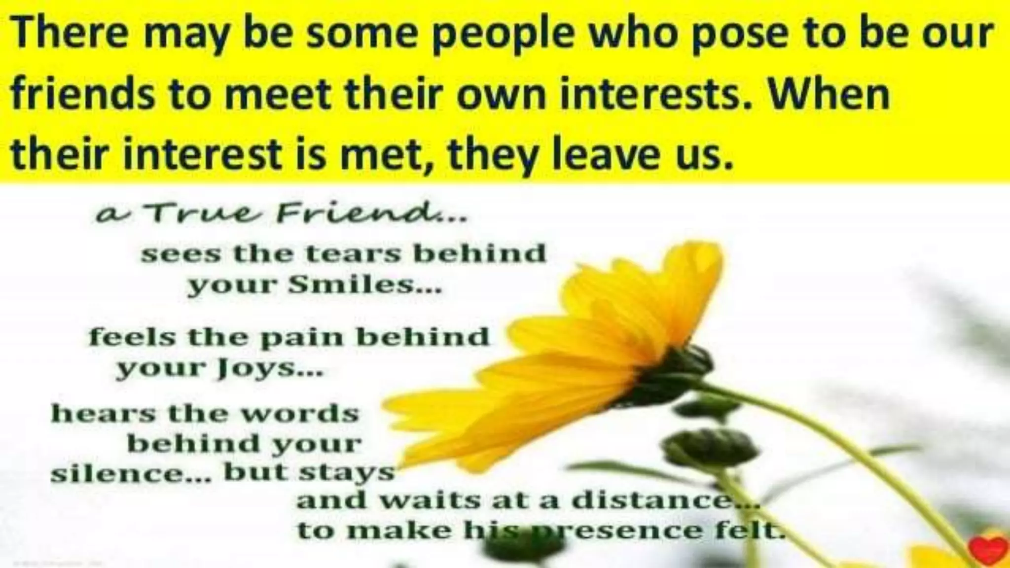 BEING A TRUE FRIEND | PPT