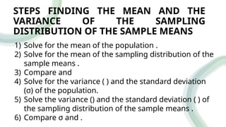 Lesson 5.1.-_- Finding Variance and Standard Deviation of sampling ...