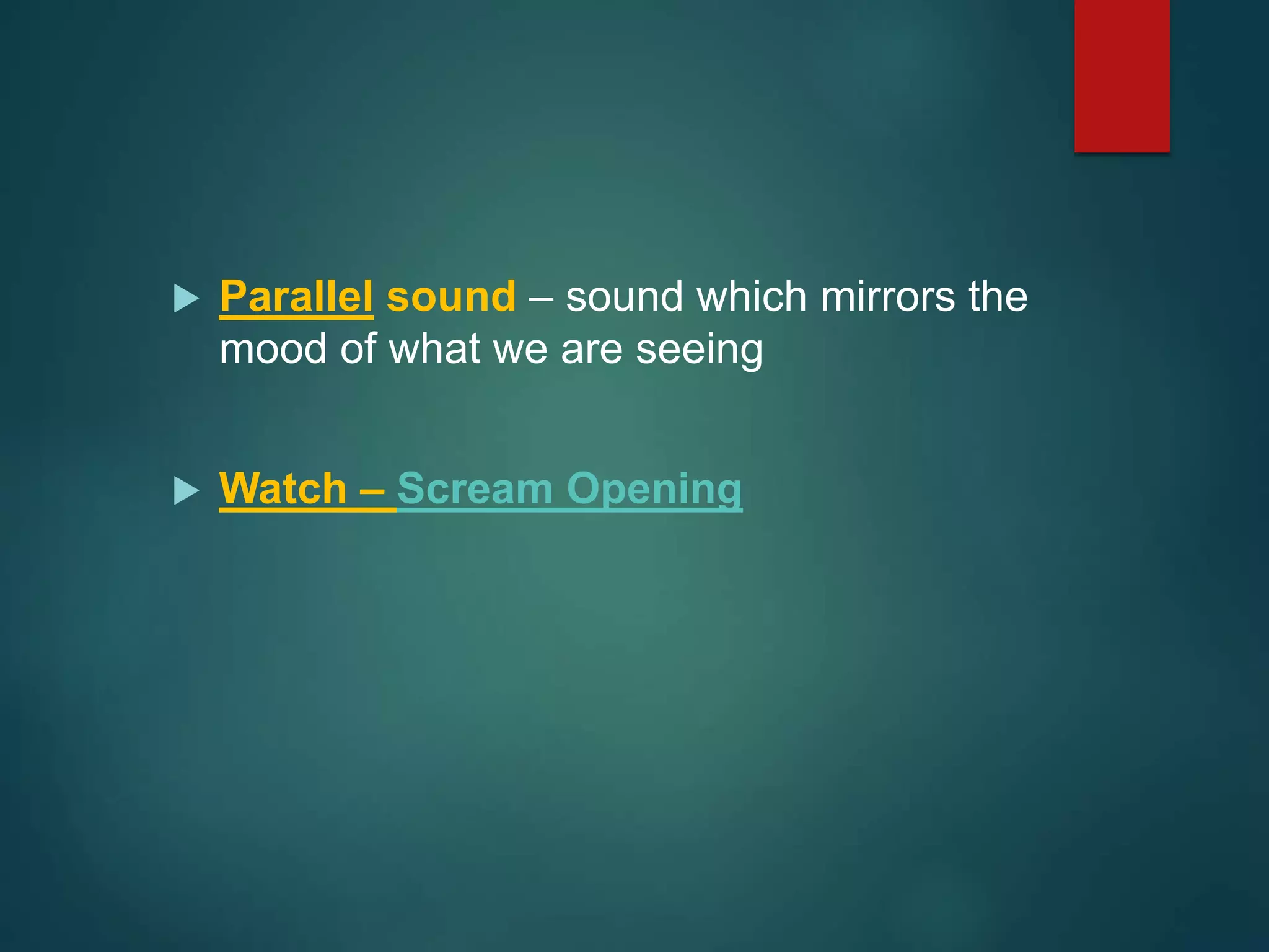 Media Language Lesson 5 - audio codes | PPTX
